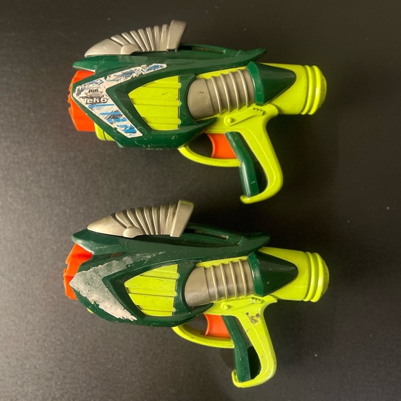 Other | 2 Buzz Bee Toys Air Blasters Tek 6 Soft Foam Dart Toy Gun ...